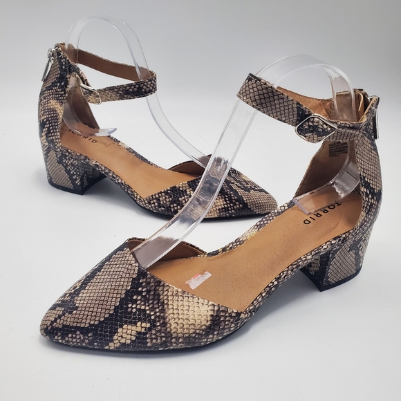 torrid | Shoes | Torrid Snakeskin Pointy Toe Dorsey Heel With Ankle ...